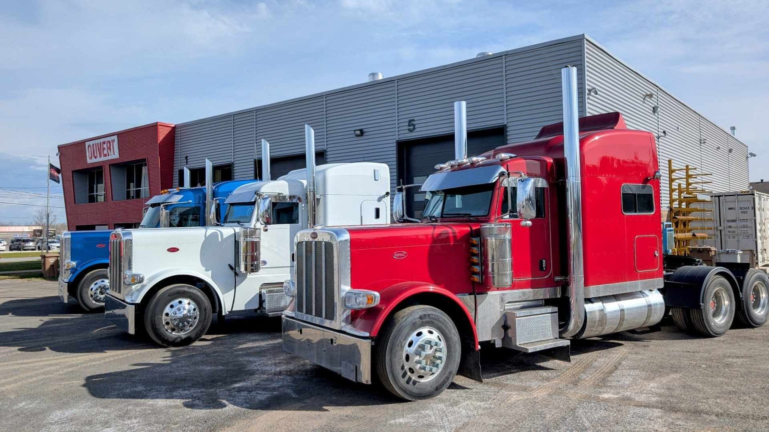 En direct d'Excellence Peterbilt, Claude Laporte, Dany Lefebvre, Steve ...